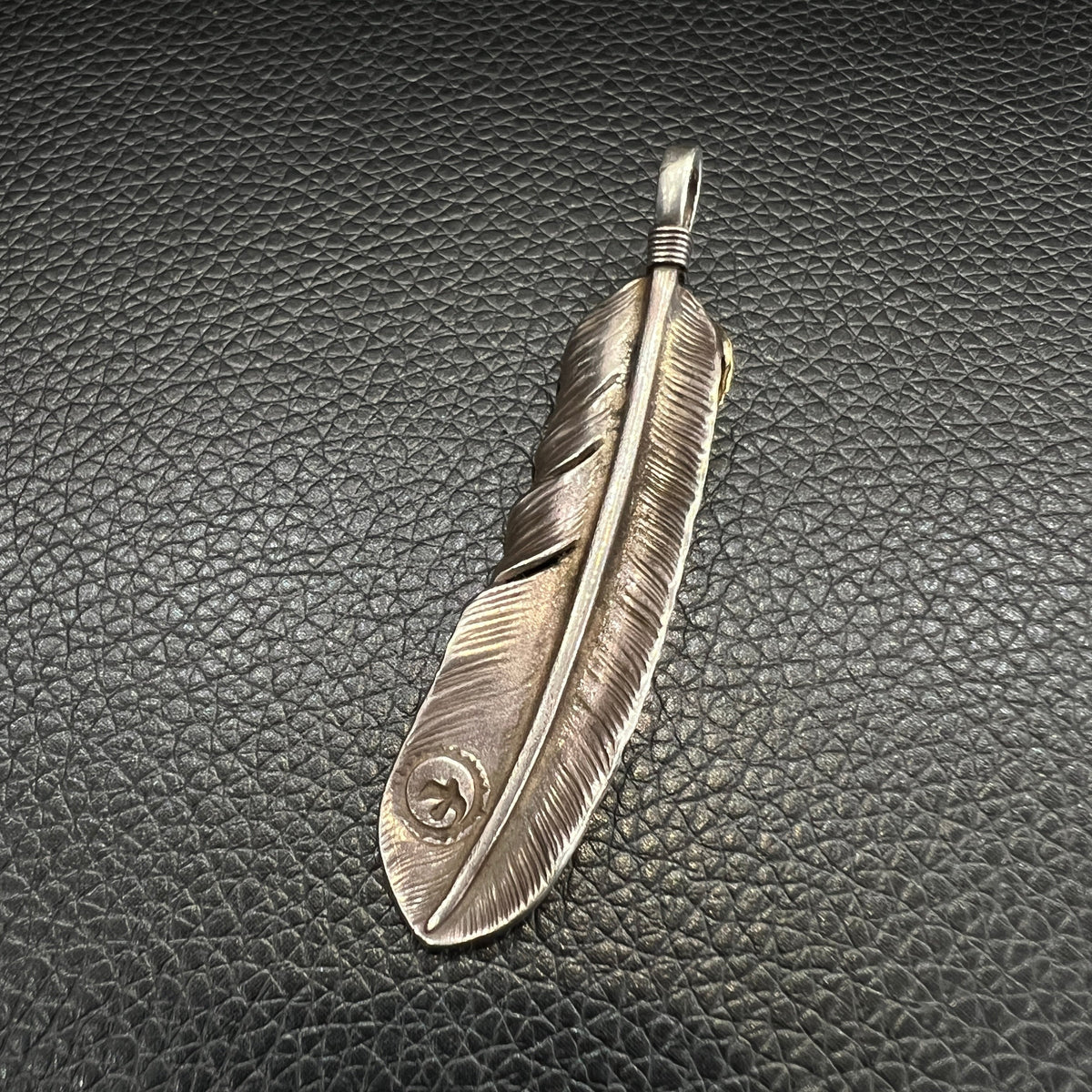 goro's | 上金金繩松石羽毛(XL)(左向) / 新款 / 超稀有 **綠松石 – goro's | DELTAone International